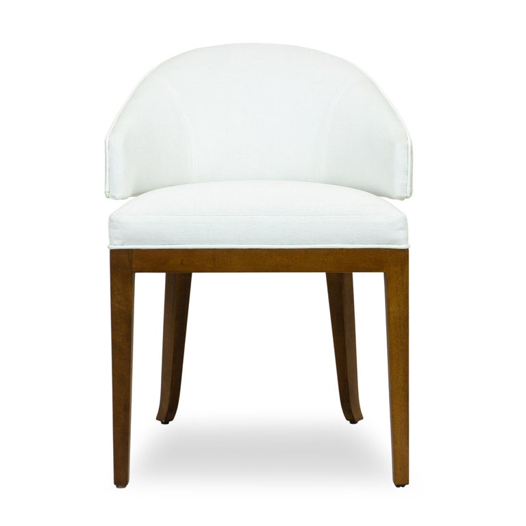 Contemporary Dining Chair with Bucket Back, Built to Order For Sale at ...
