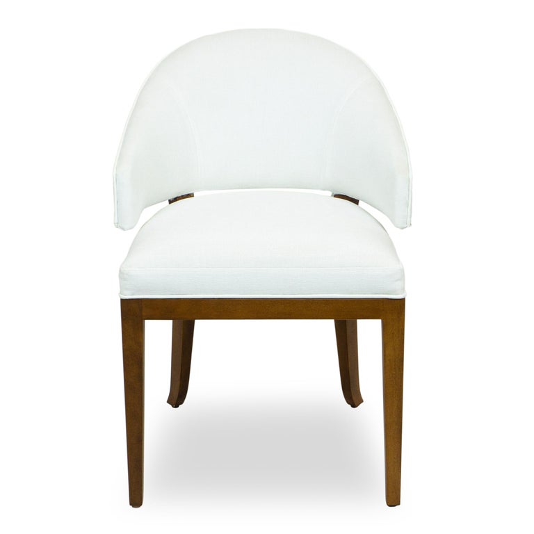 Contemporary Dining Chair with Bucket Back, Built to Order For Sale at ...