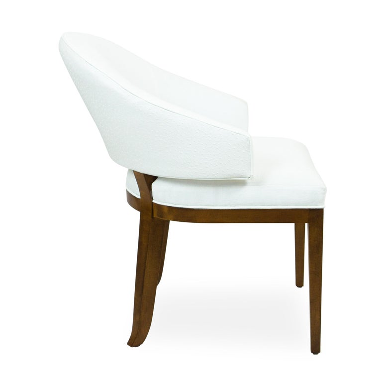 Contemporary Dining Chair with Bucket Back, Built to Order For Sale at ...