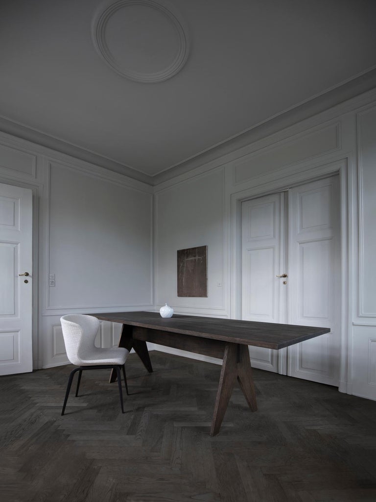 Contemporary Dining Room Table 'Pose', 250, Black Oak + More Sizes For ...