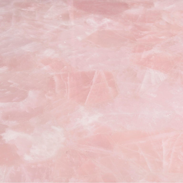 Contemporary Dining Table Made of Rose Quartz Designed by L.A. Studio ...