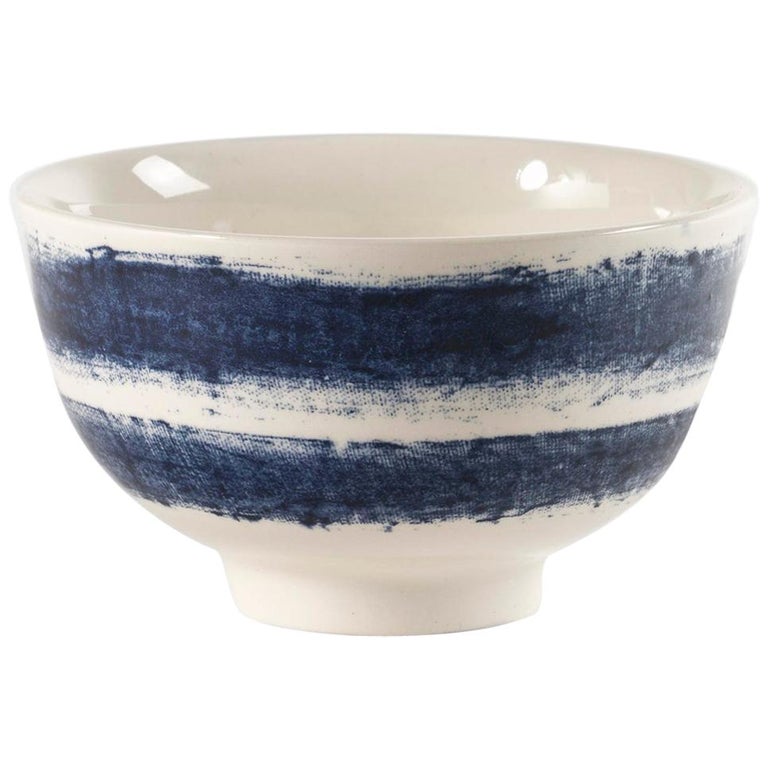 Contemporary Earthenware Handless Cup with Classic Tones of English ...