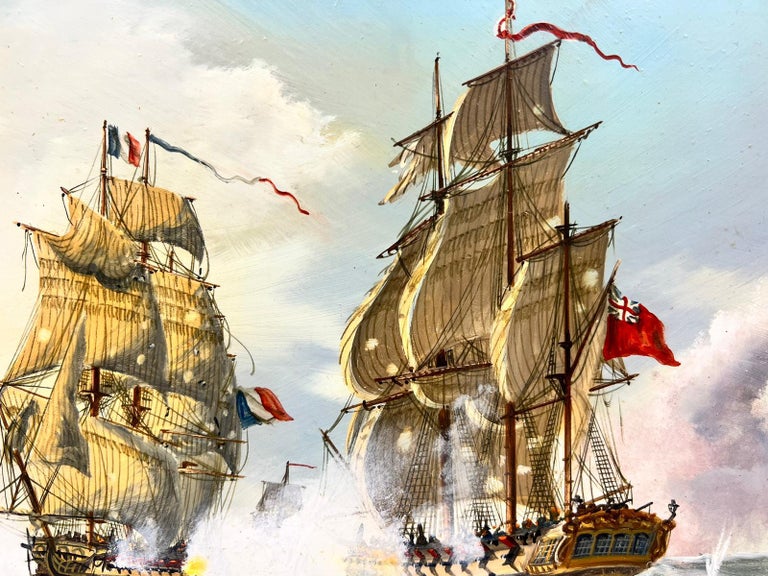 Contemporary English School - English School Oil Painting Napoleonic ...