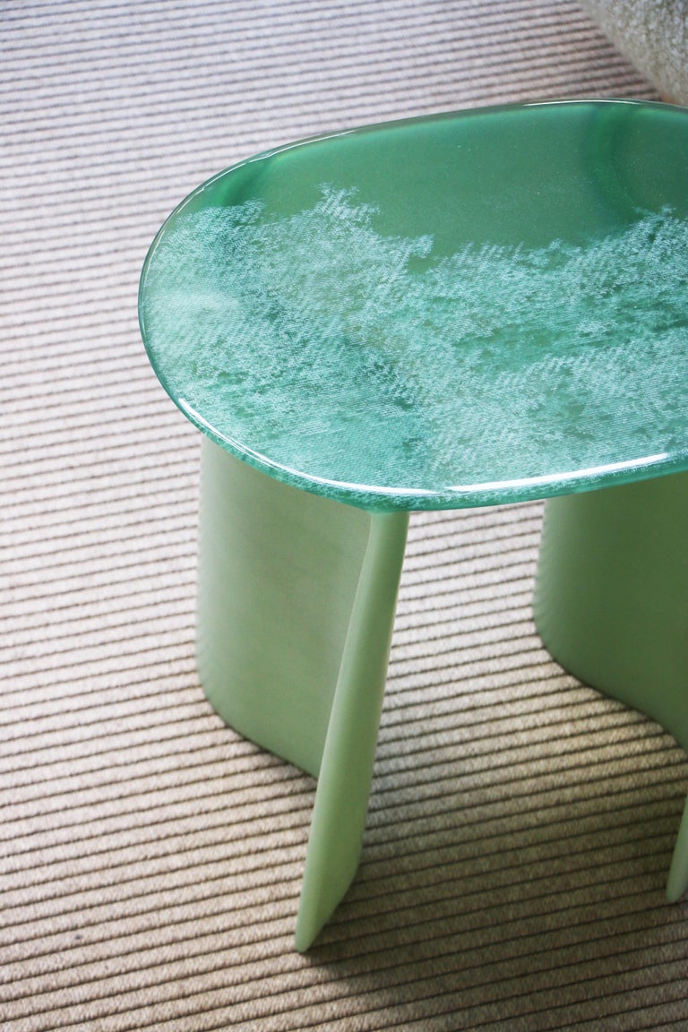Contemporary and Experimental Fiberglass, One of a Kind, New Wave Stool ...