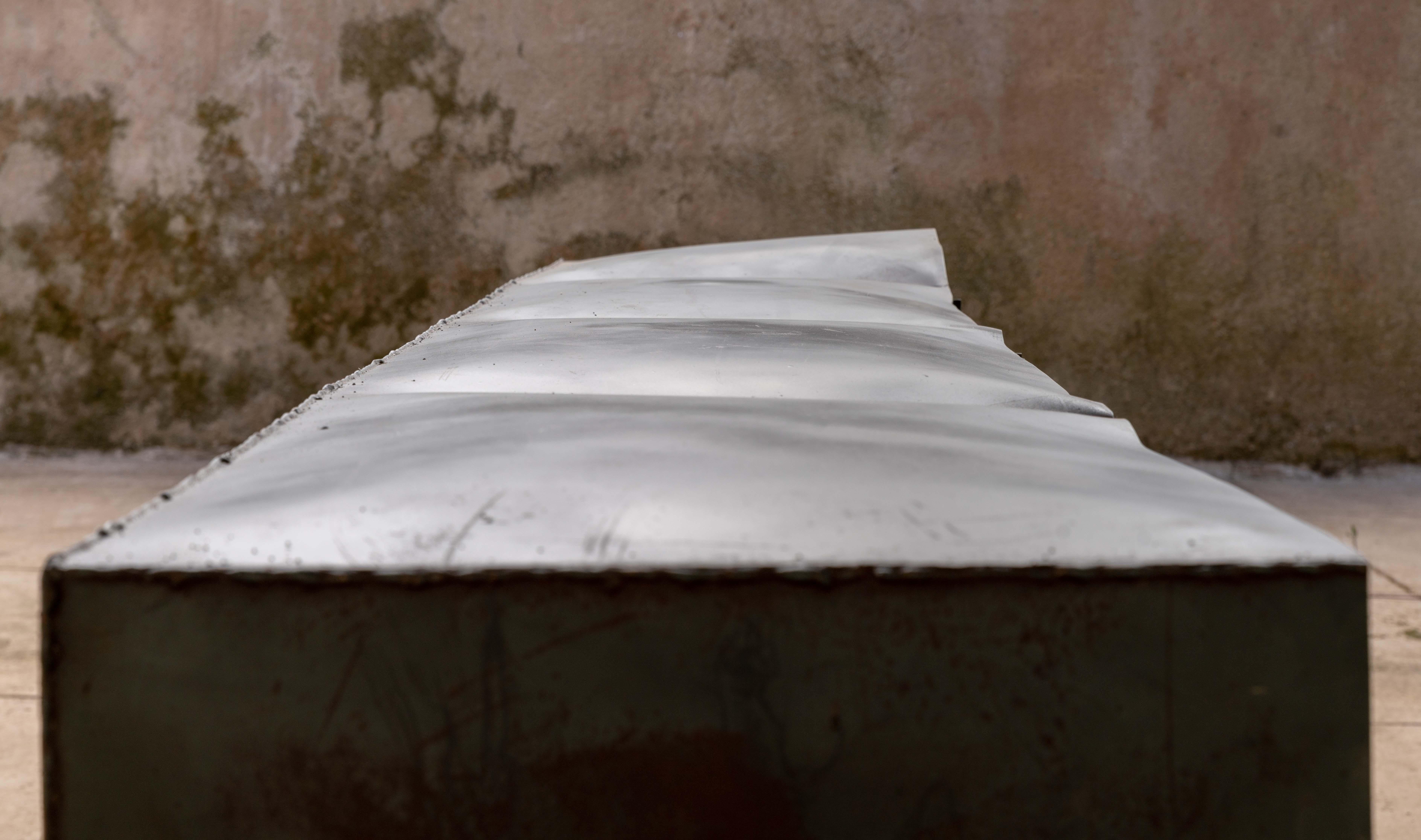 Contemporary Exploded Metal Sideboard Cabinet by Mircea Anghel For Sale ...