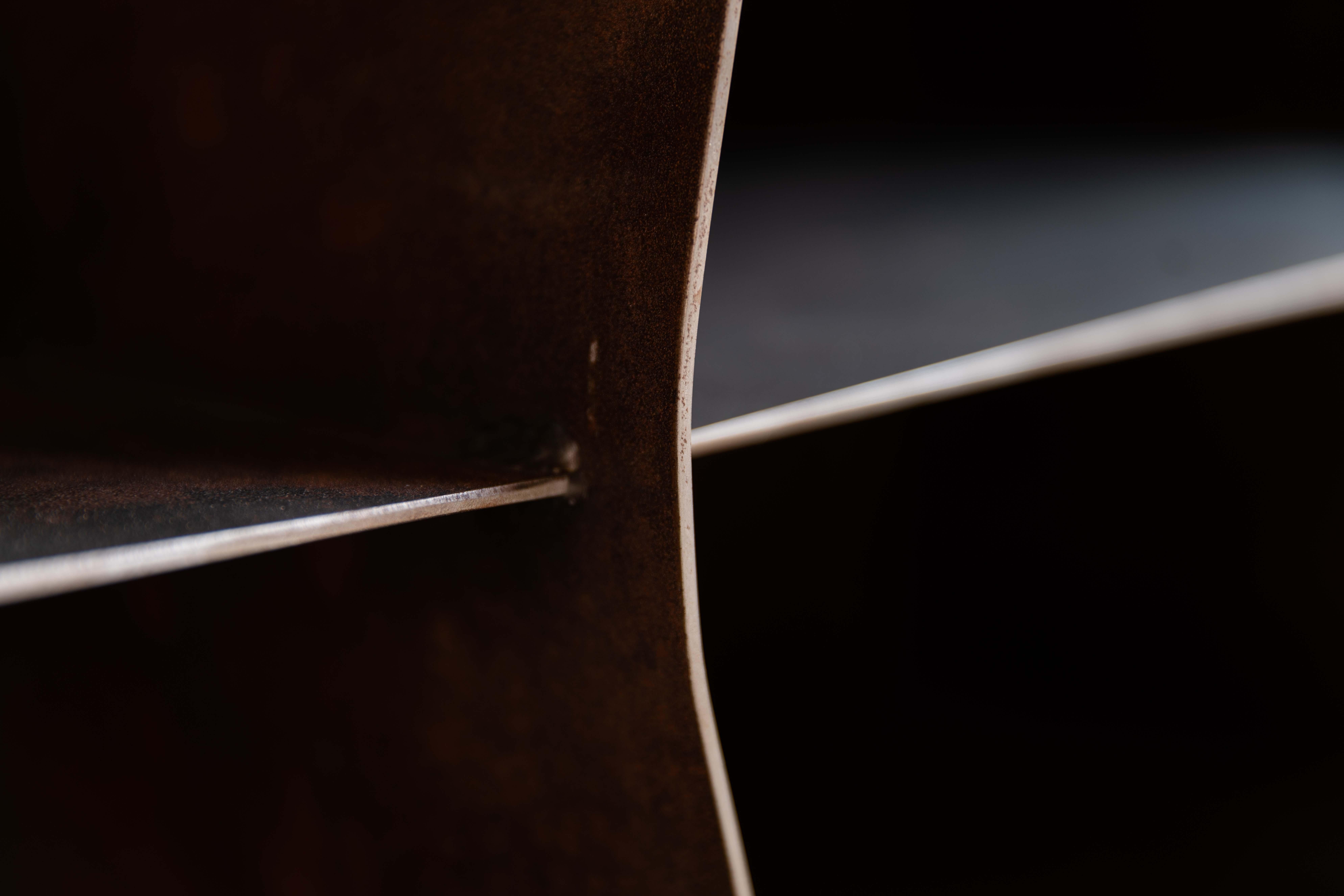 Contemporary Exploded Metal Sideboard Cabinet by Mircea Anghel For Sale ...