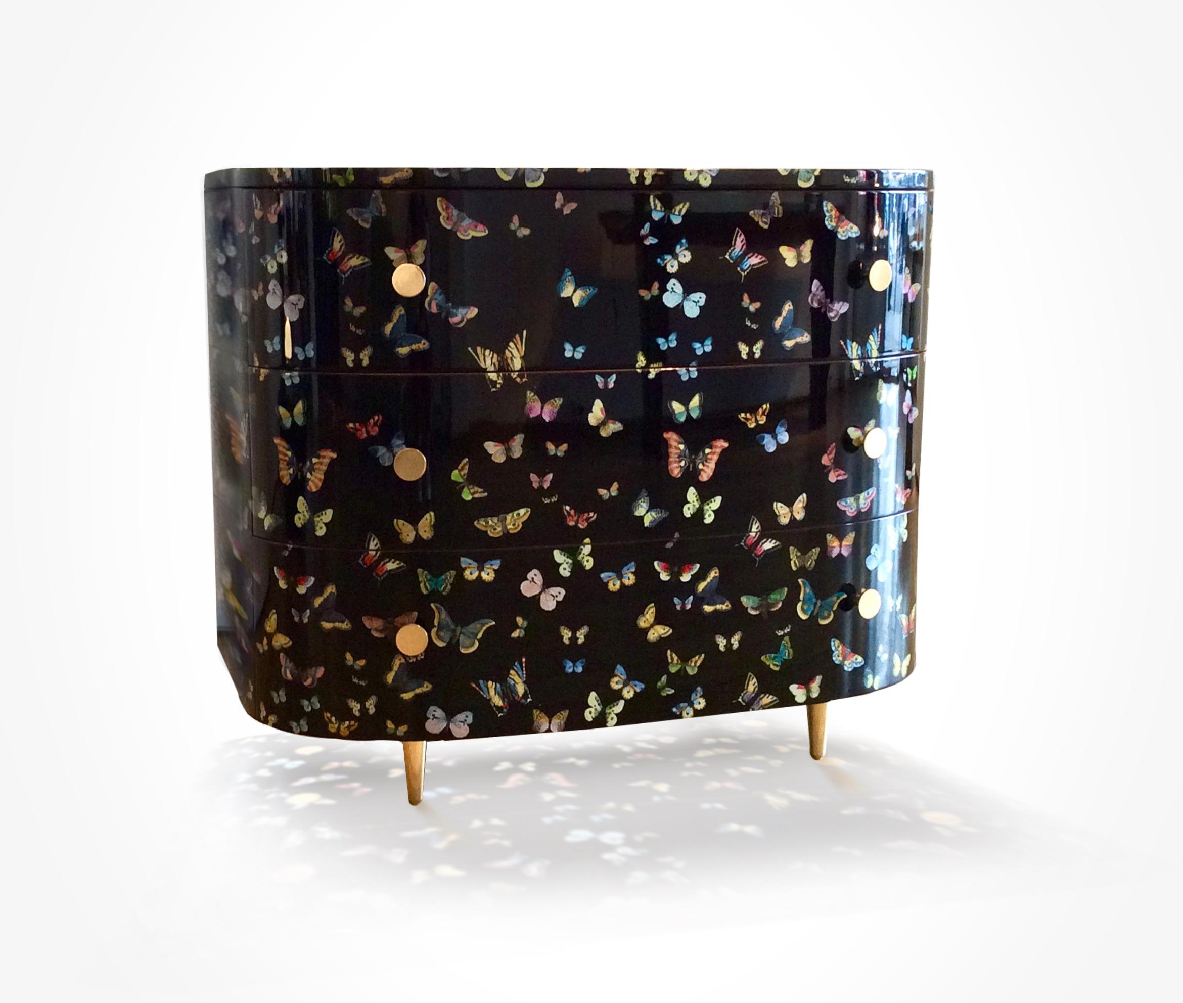 Contemporary 'Farfalle' 'Butterflies' Chest of Drawers by Fornasetti at ...