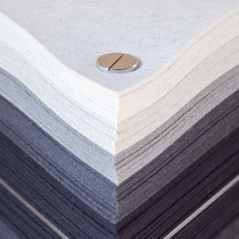 Stacklab Felt Series, Triangle - Merino Wool Felt and Steel Legs For ...