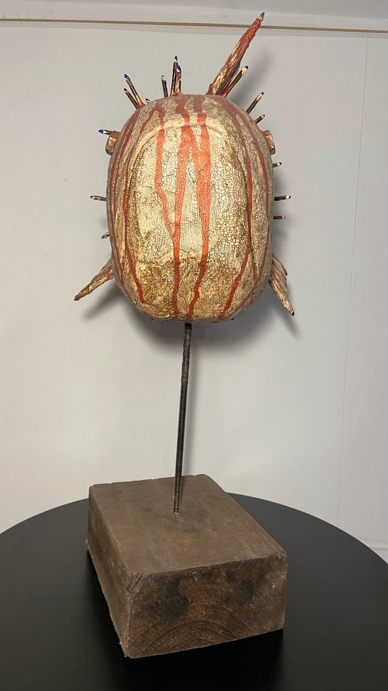 Contemporary Fish Sculpture "Verinós" 2018 Mixed Media, Jesús Pelegrí ...