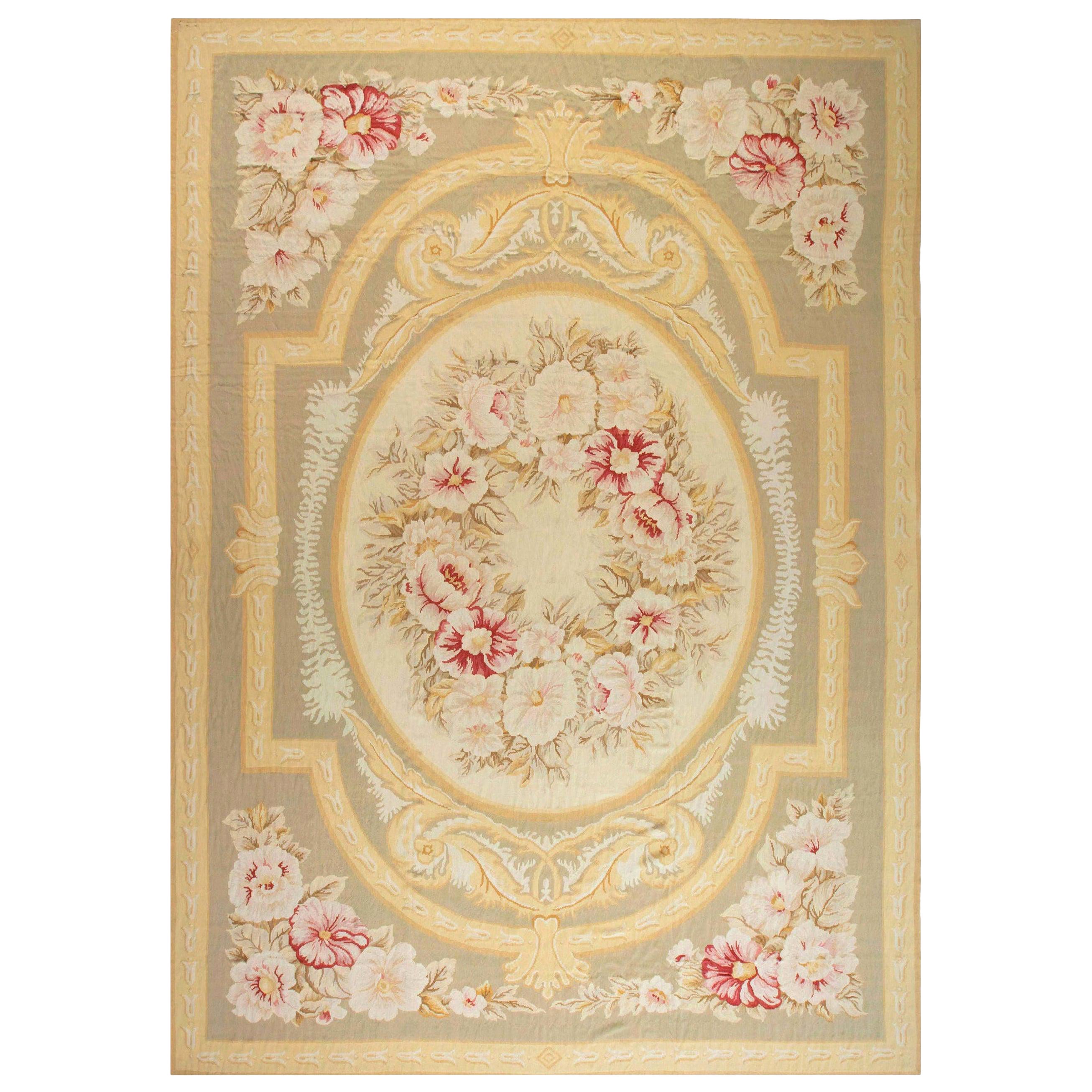 Contemporary Bessarabian Style White, Beige, Brown Wool Rug by Doris ...