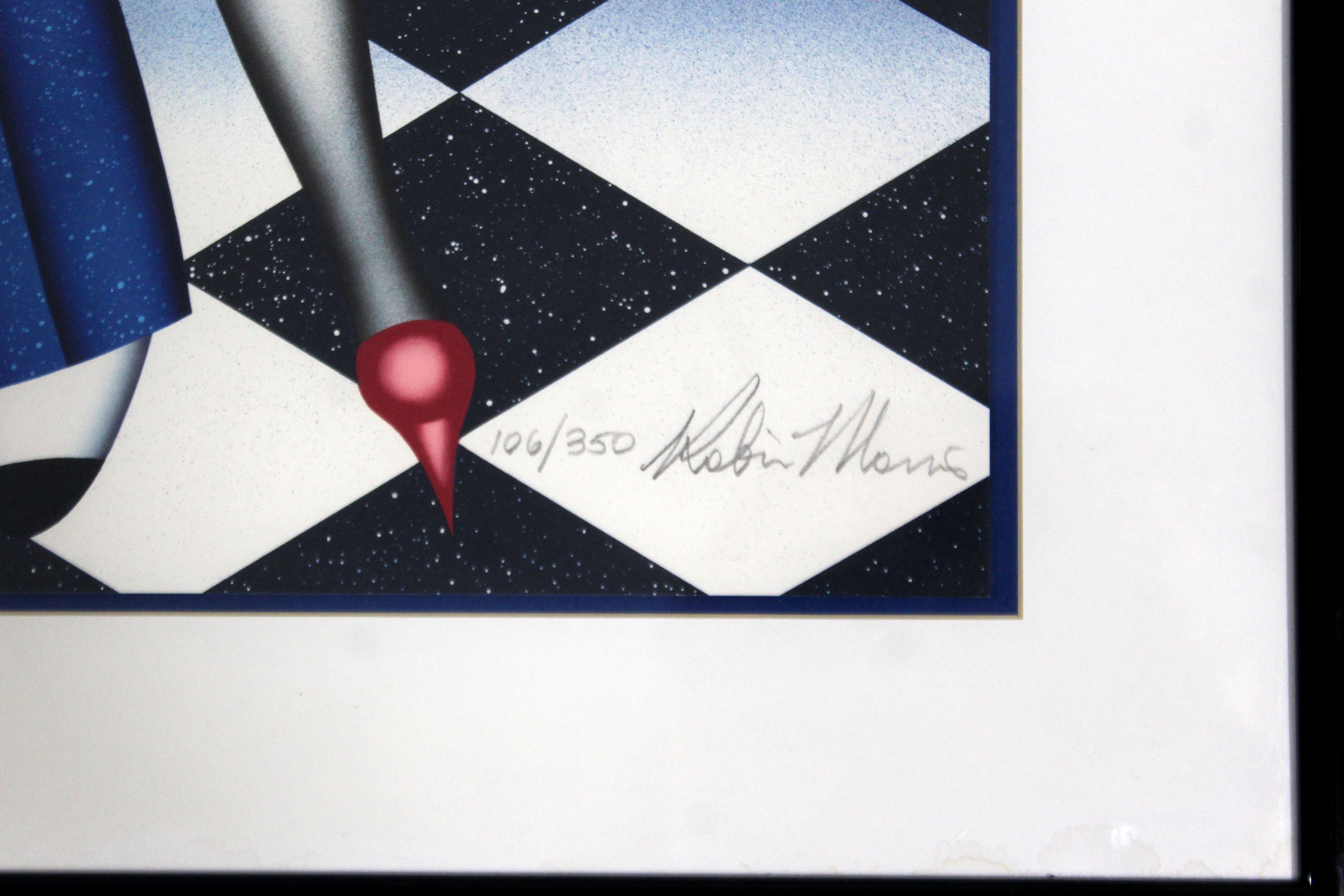 Contemporary Framed Lithograph The Dance Signed Robin Morris 1985 106/ ...