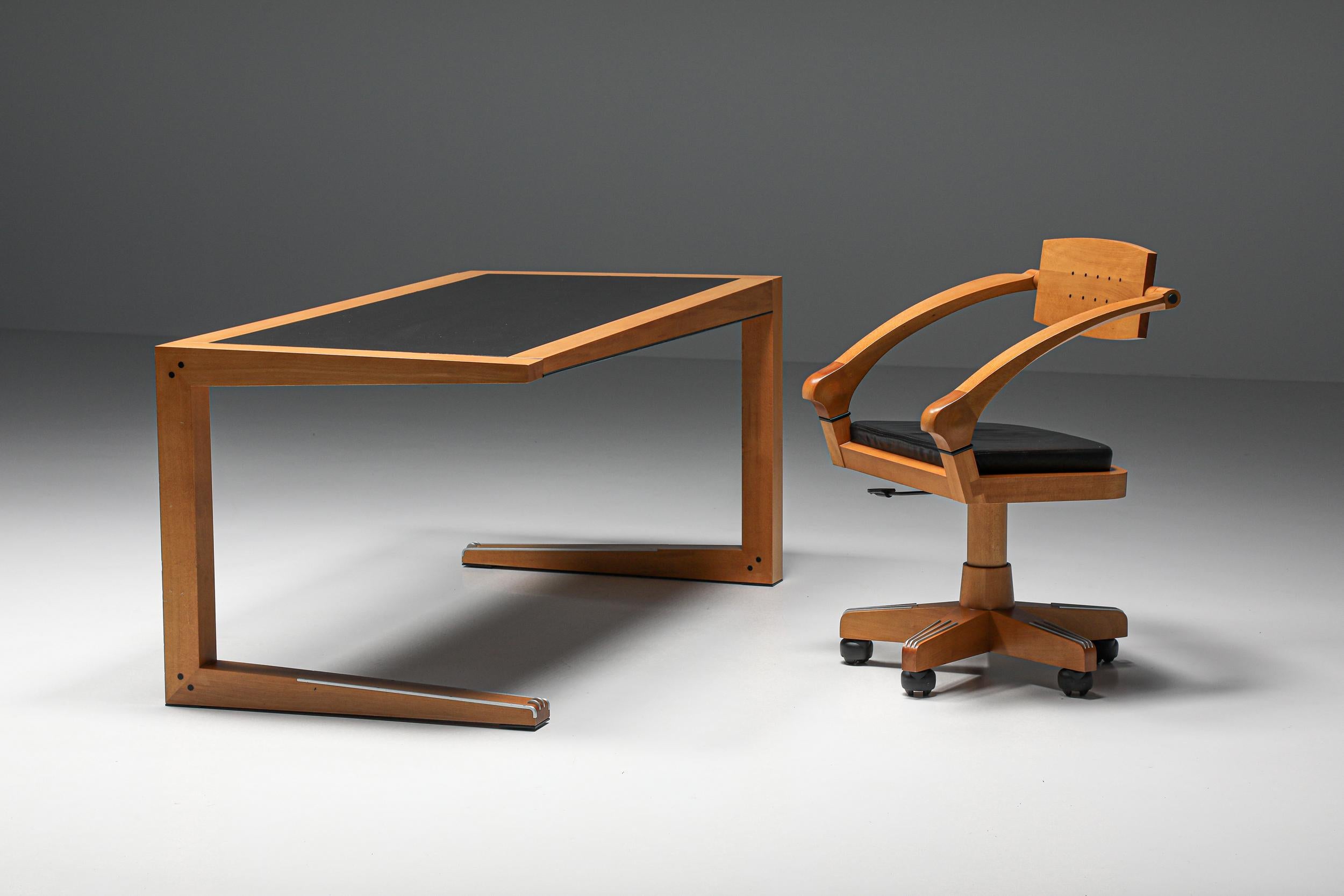 Contemporary Giorgetti Desk, Writing Table by Massimo Scolari, Italy ...