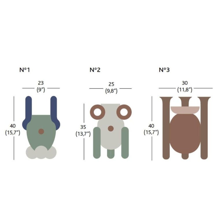 Contemporary Glazed Ceramic Explorer Vase No.2 by Jaime Haydon white ...