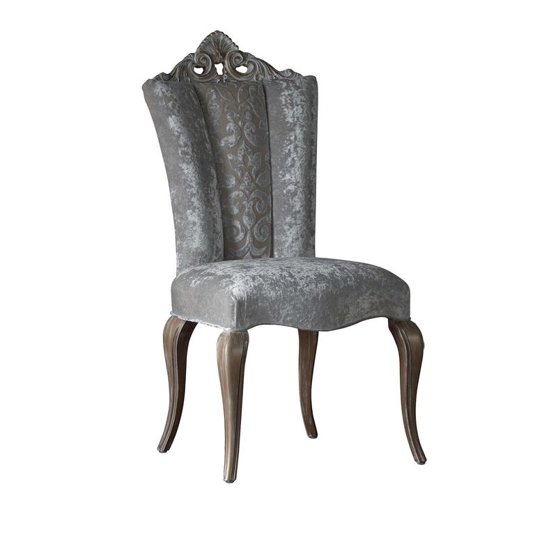 Contemporary Gray Dining Chair For Sale at 1stDibs