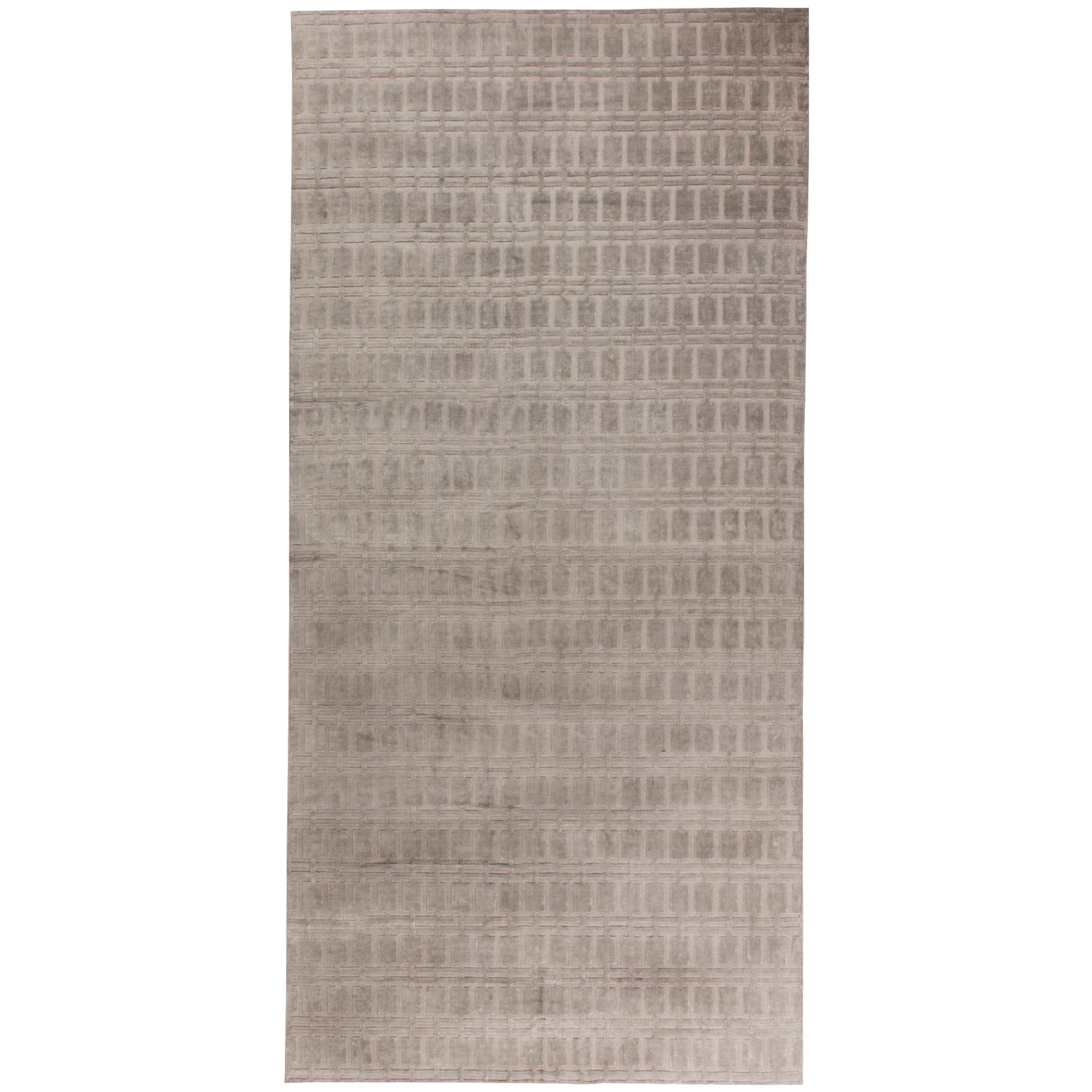 Contemporary Rug in Wool and Silk by Mexican Designer Joel Escalona For ...