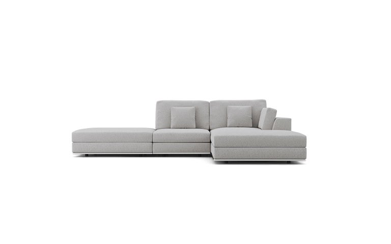 Contemporary Gray Modular Sectional Sofa For Sale at 1stDibs