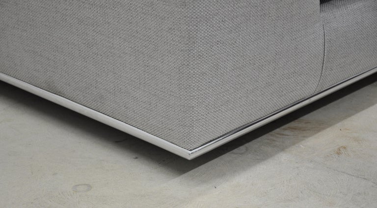 Contemporary Gray Modular Sectional Sofa For Sale at 1stDibs