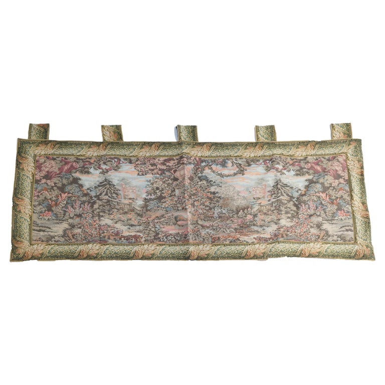 Contemporary Greco-Roman Scenic Courtyard Wall Tapestry with Figures ...