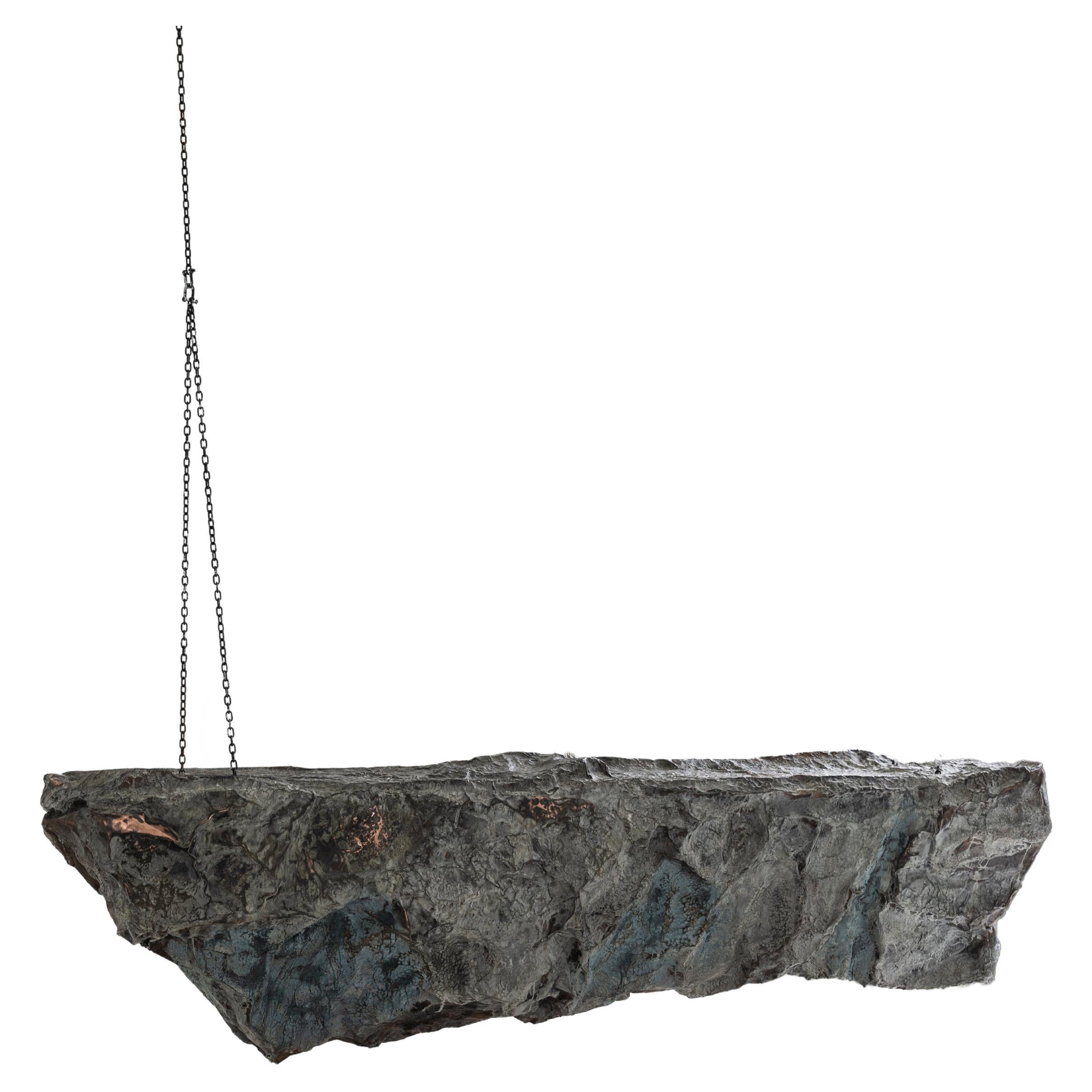 Contemporary Hammered copper Constellation I Bench by Marius Ritiu For ...