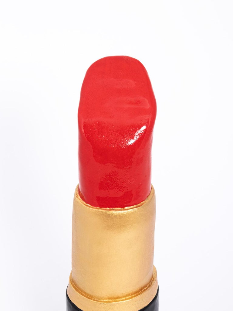 Contemporary Hand Built Ceramic Lipstick at 1stDibs