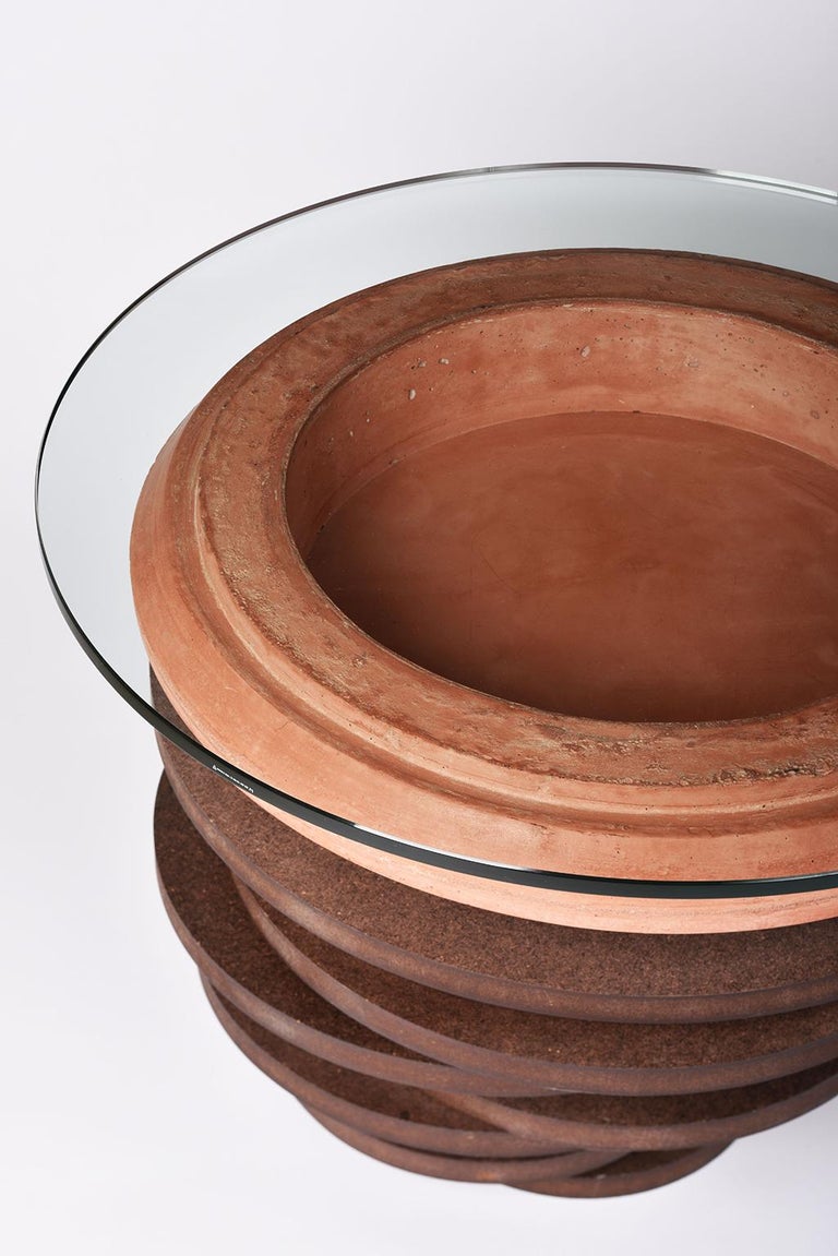 Contemporary Handcrafted Round 'Asanka Coffee Table', Side Table ...