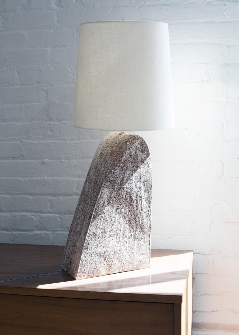 Alta Lamp -Contemporary Handmade Ceramic table desk lighting, Matte ...