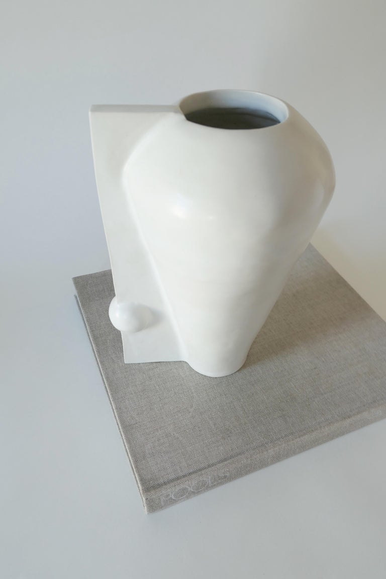 `Contemporary Handmade Ceramic Vase For Sale at 1stDibs