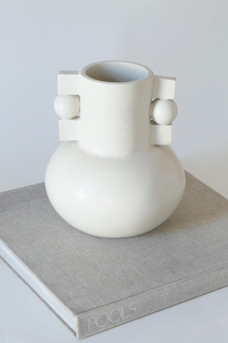 Contemporary Handmade Ceramic Vase For Sale at 1stDibs