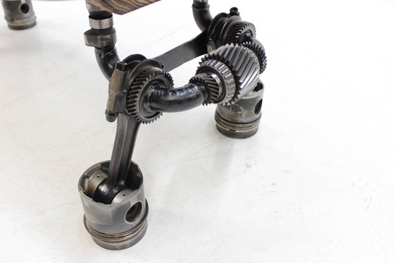 Contemporary Handmade Coffee "Cafe Racer" Table by Baldos For Sale at ...