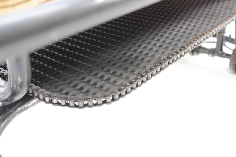 Contemporary Handmade Coffee "Hot Rod" Table by Baldos For Sale at 1stDibs