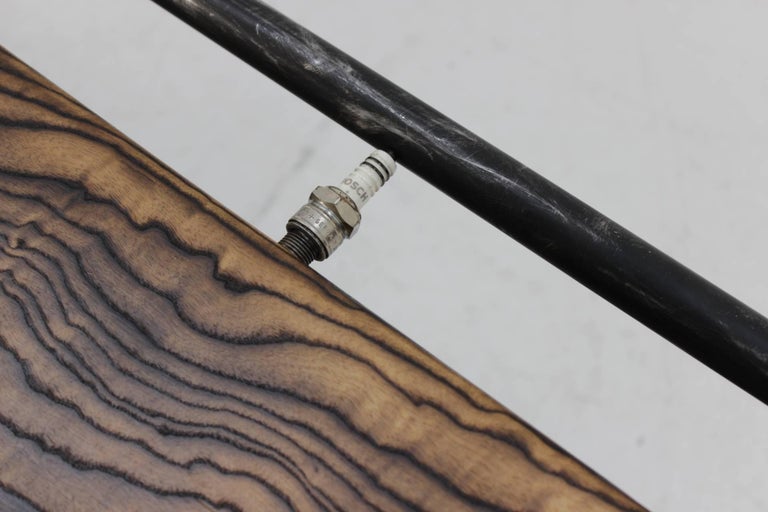 Contemporary Handmade Coffee "Hot Rod" Table by Baldos For Sale at 1stDibs