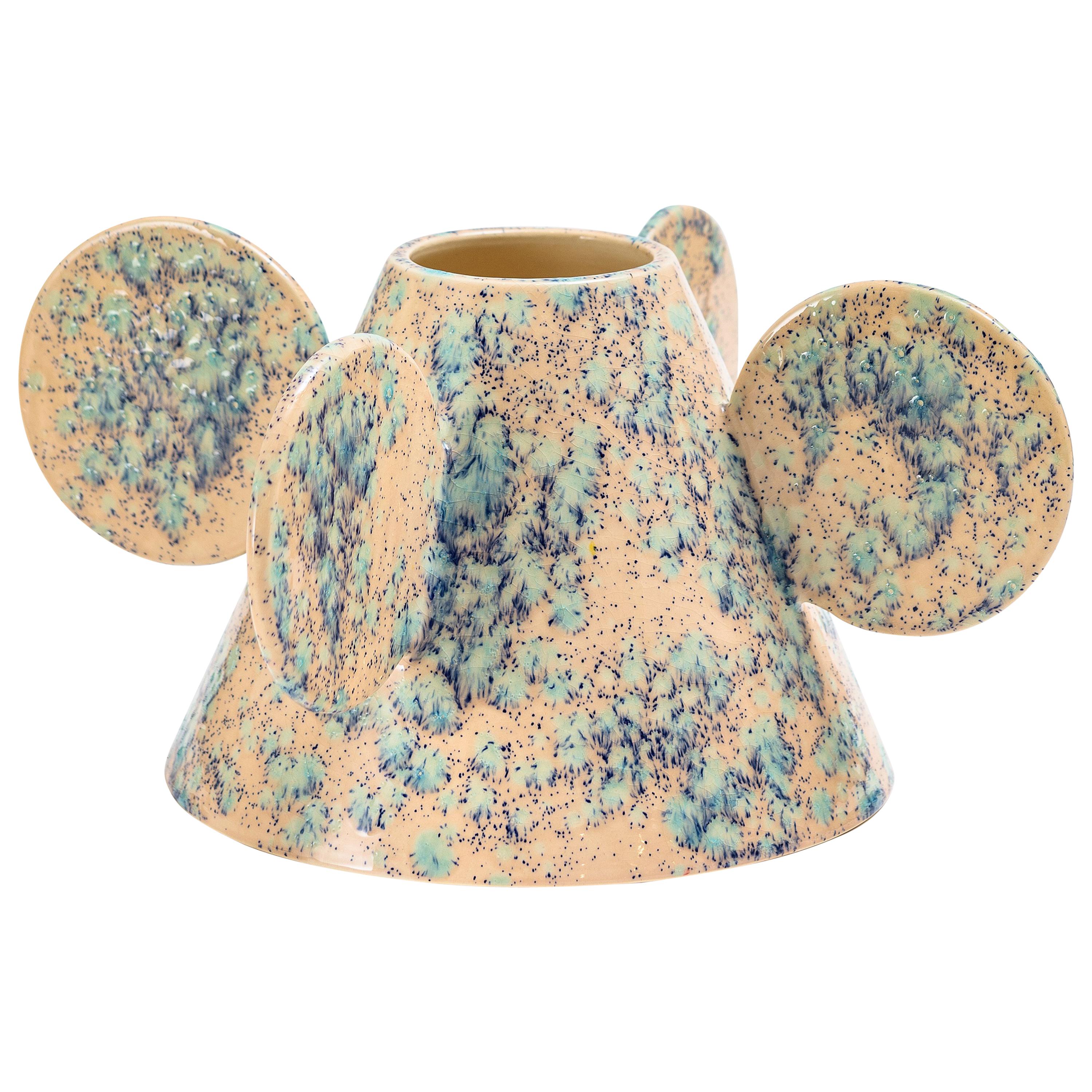 Contemporary Handmade Ceramic Ash Vase XL, Red and White For Sale at ...