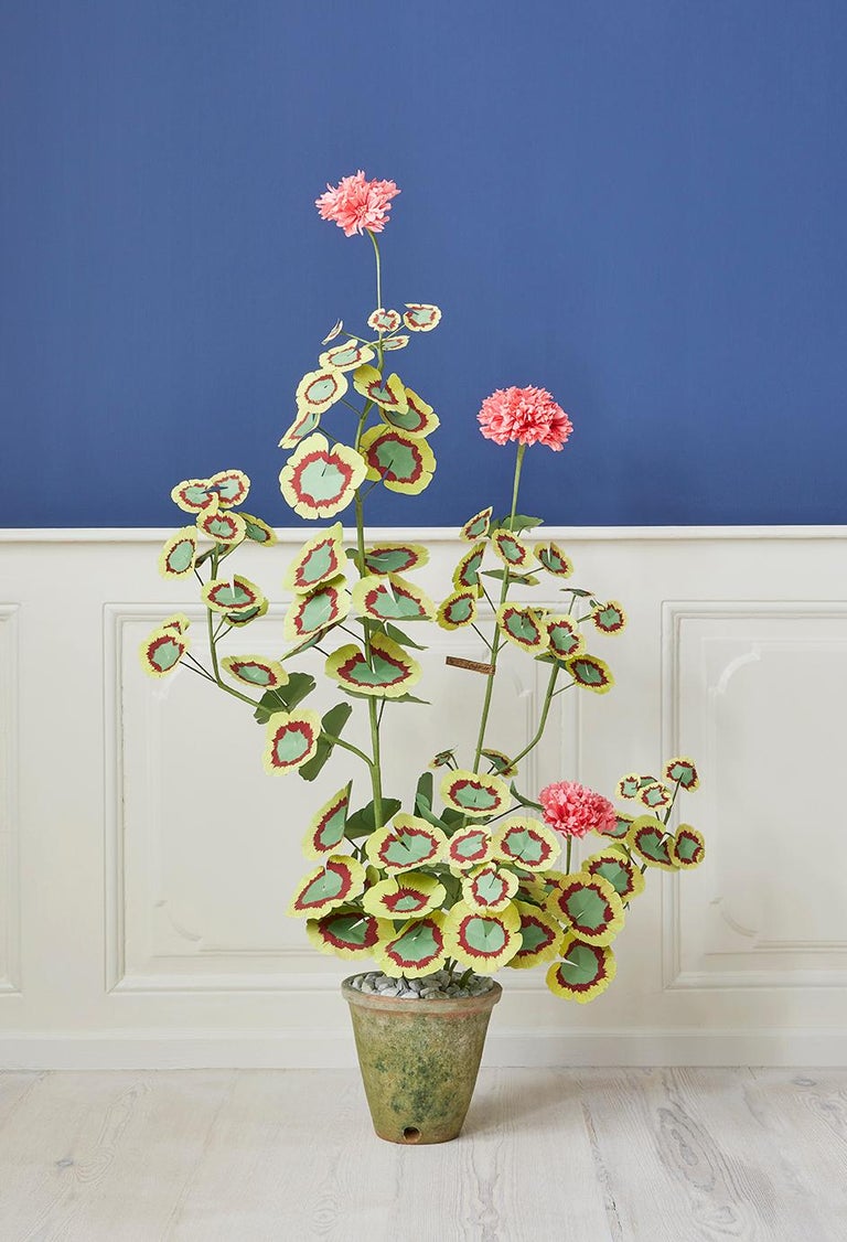 Contemporary Handmade Livia Cetti "Geranium" Flower in Tissue and Paper ...