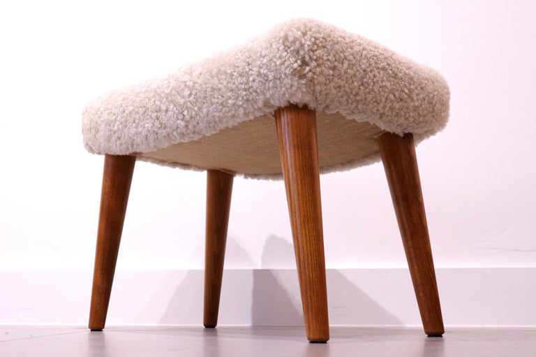 Contemporary Handmade Sheepskin and Oak 'Teddy Bear' Tub Chair and ...