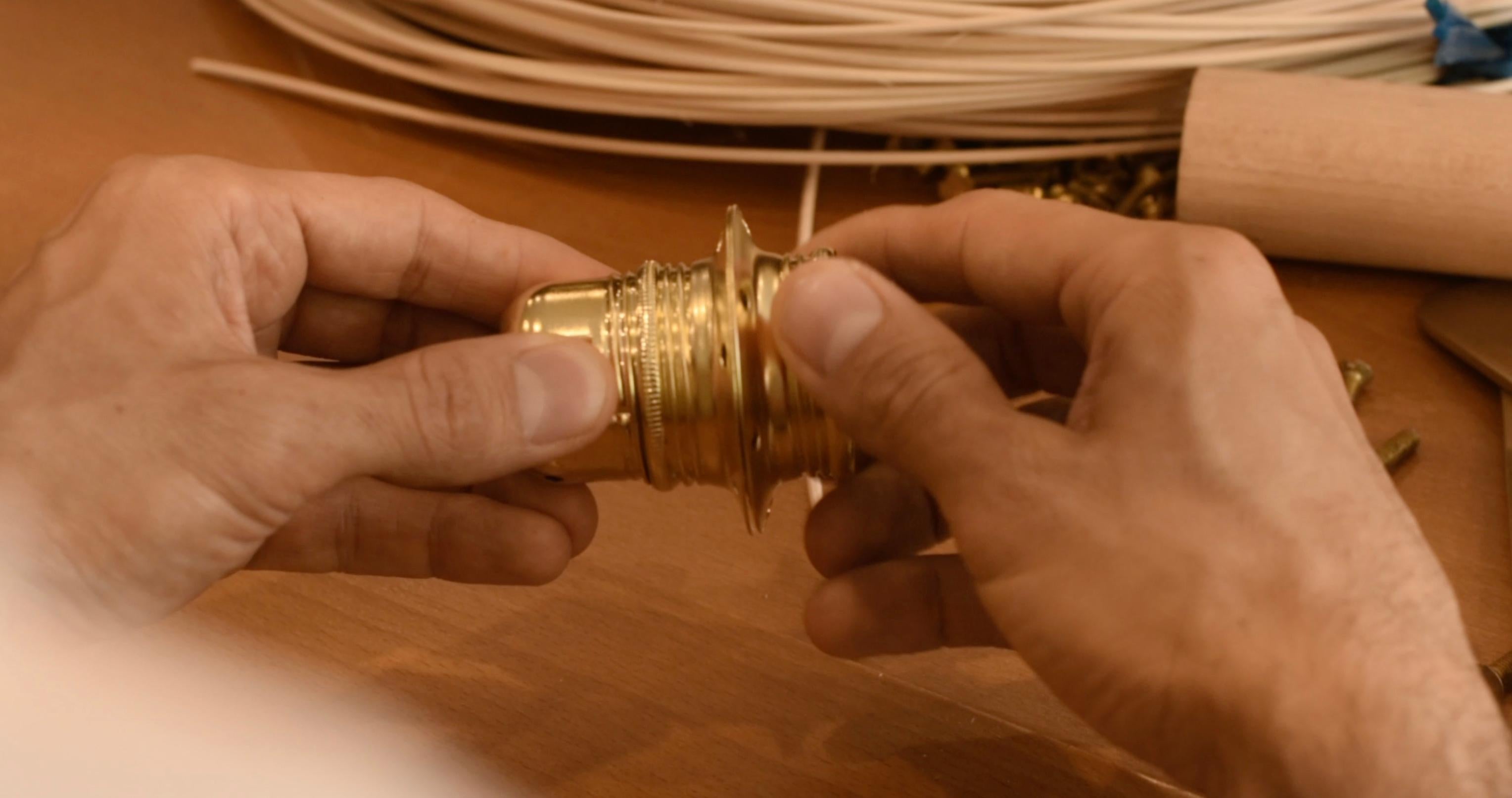 Contemporary, Handmade, Wall Lamp, Rattan Cone, by Mediterranean ...