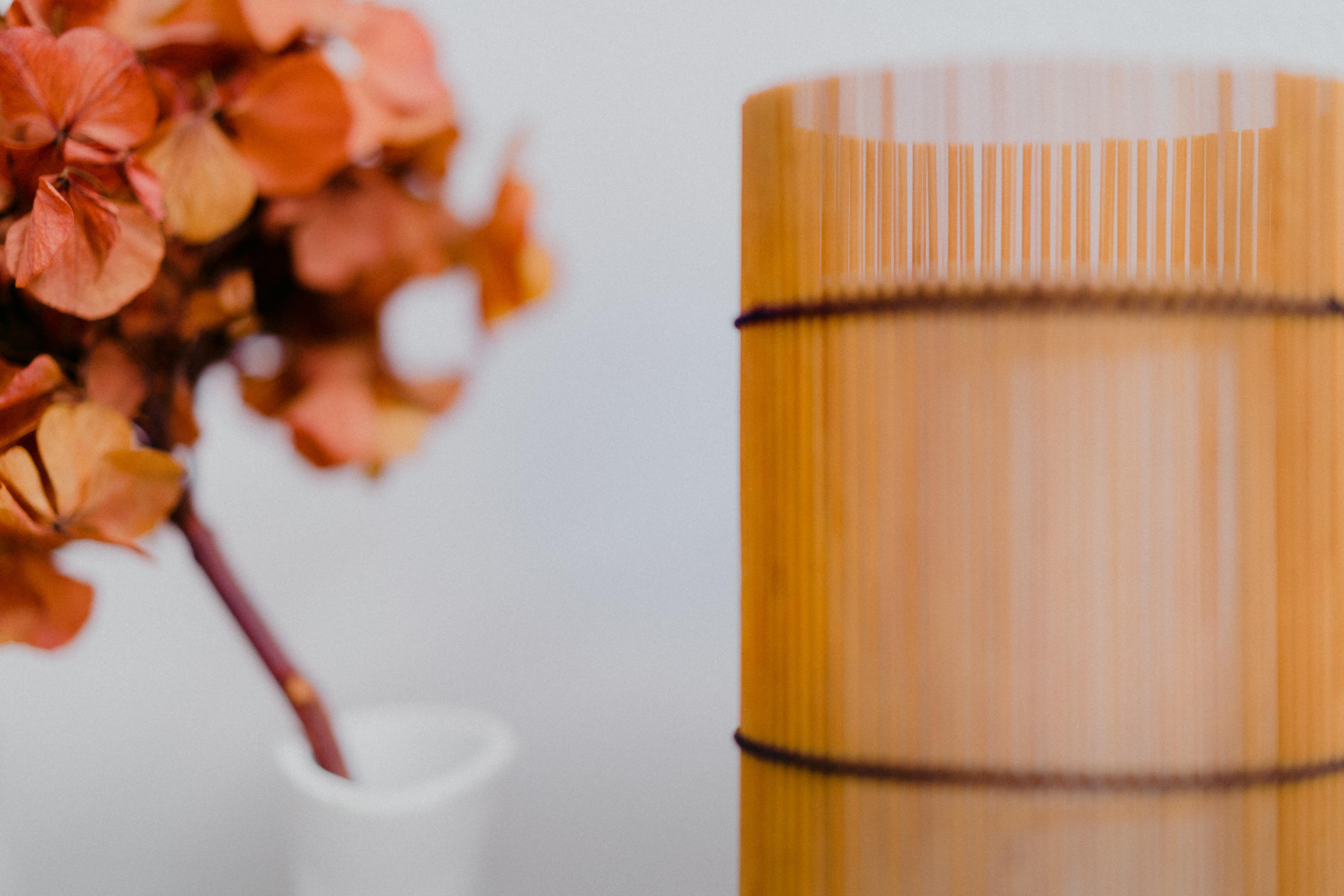 Contemporary, Handmade Table Lamp, Bamboo Cherry, by Mediterranean ...