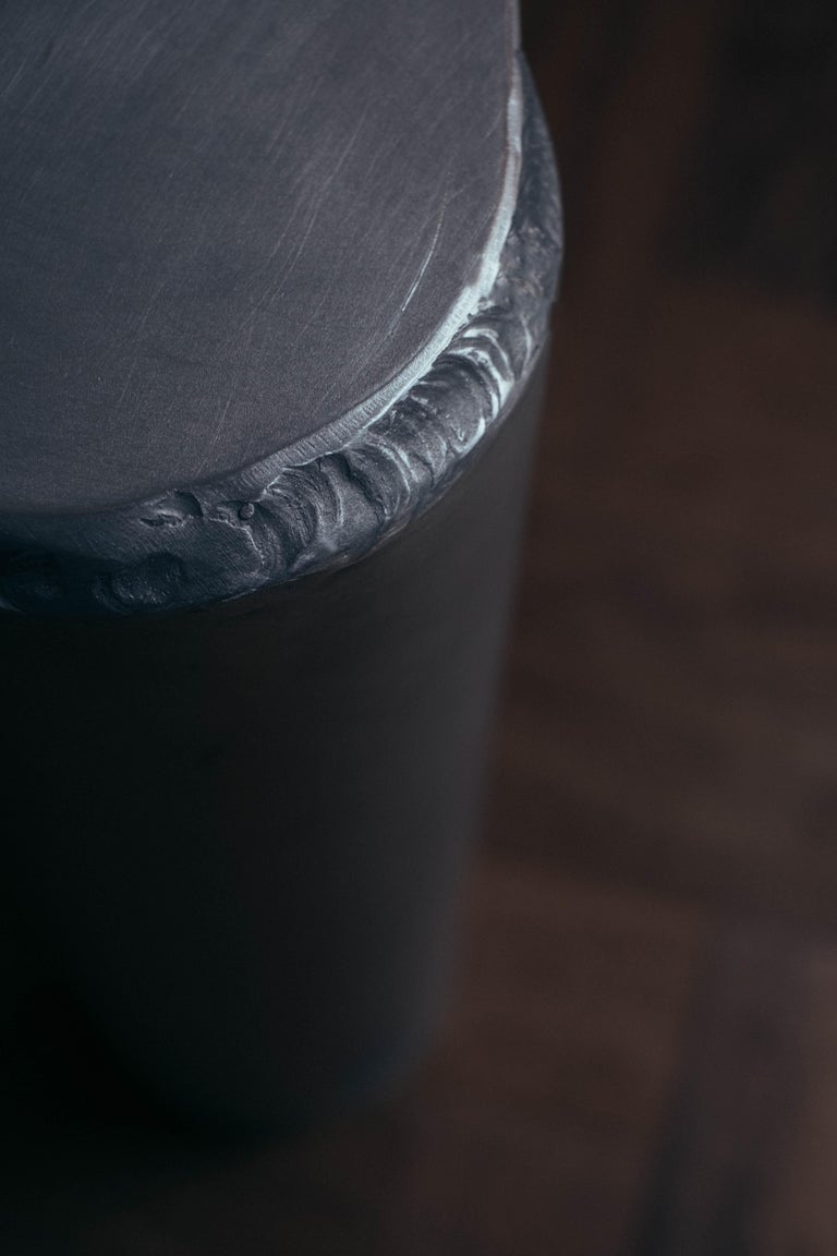 Contemporary Harara Side Table in Aluminium For Sale at 1stDibs