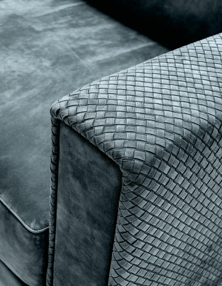 Contemporary Hector Slim 2 Seater Sofa by Castello Lagravinese For Sale ...