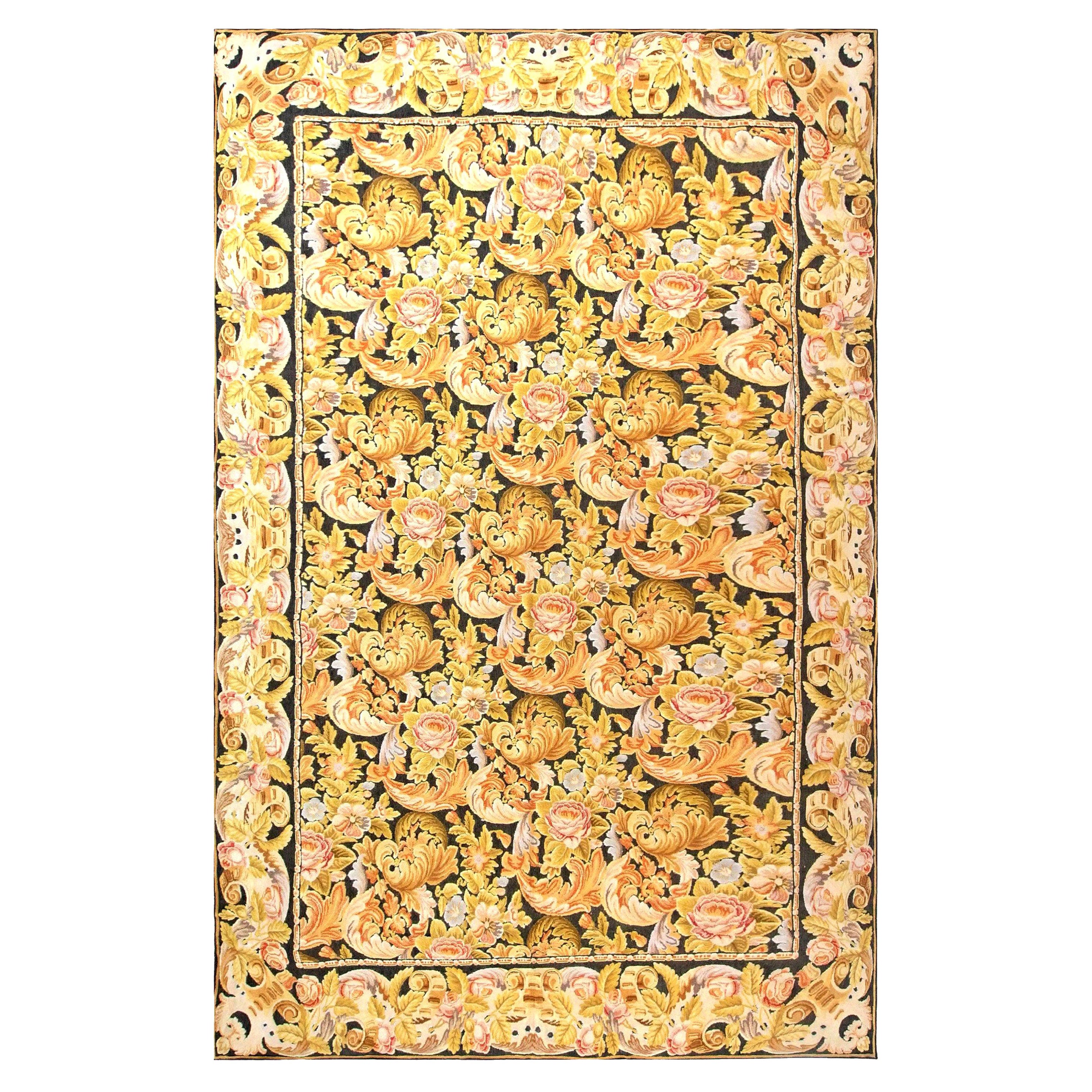 Green High Low Diamonds Area Rug For Sale at 1stDibs