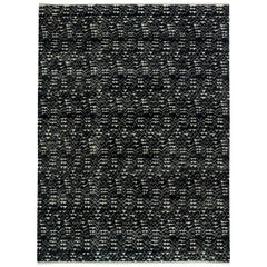 High-Low Diamond Pattern Rug For Sale at 1stdibs