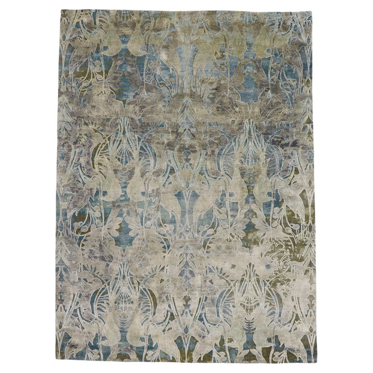 Contemporary High-Low Rug with Modern Style For Sale at 1stDibs
