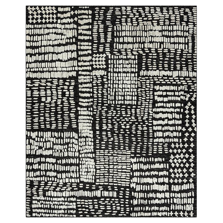 Contemporary High Low Weave Rug 8'2 x 10'1 at 1stDibs