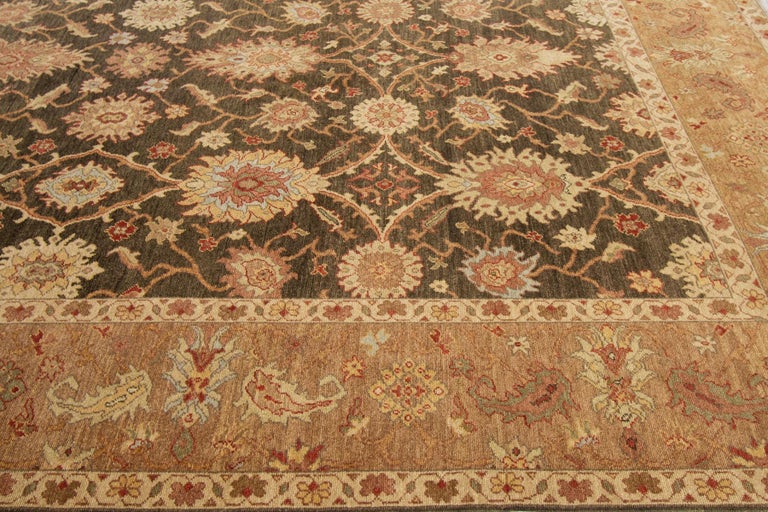 Contemporary Indian Peshawar Rug For Sale at 1stDibs
