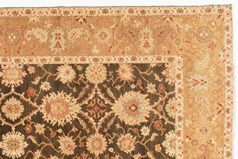 Contemporary Indian Peshawar Rug For Sale at 1stDibs