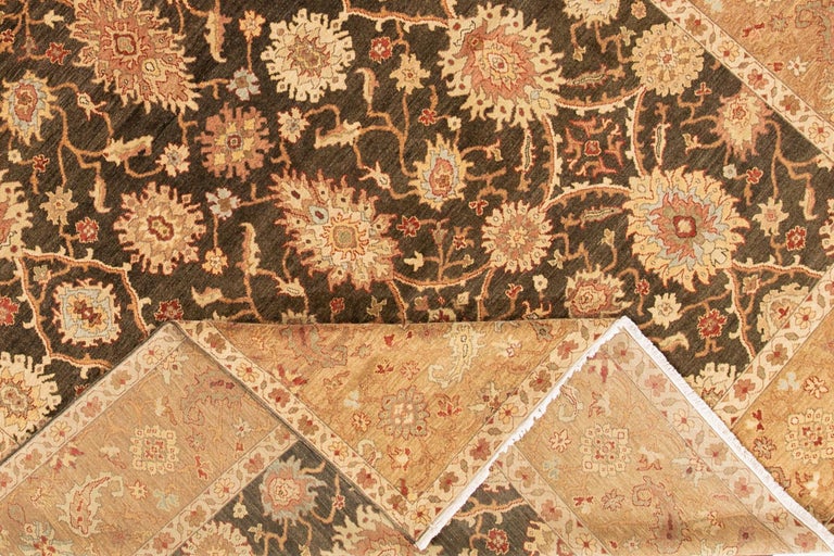 Contemporary Indian Peshawar Rug For Sale at 1stDibs