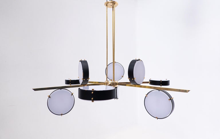 Contemporary Italian Ceiling Light For Sale at 1stDibs