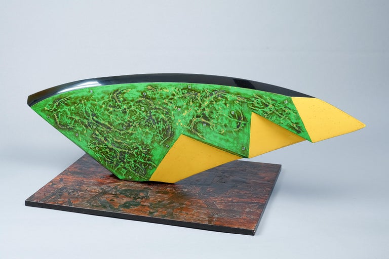 Contemporary Japanese Urushi Lacquer Sculpture For Sale at 1stDibs