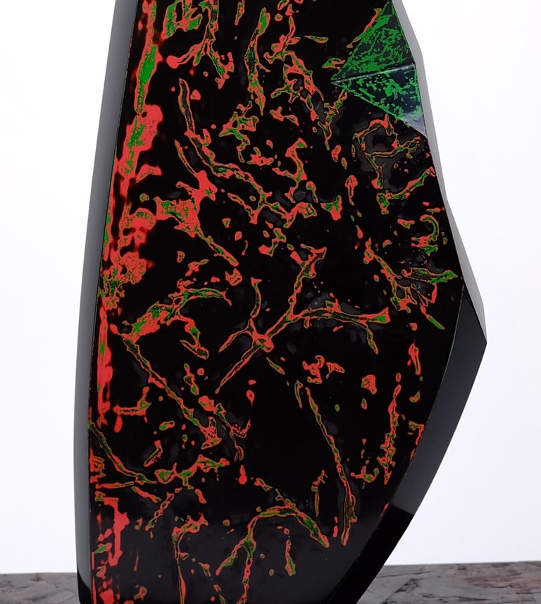 Contemporary Japanese Urushi Lacquer Sculpture For Sale at 1stDibs