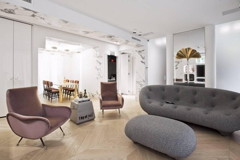 Contemporary Jazz Table in Aluminium by Altreforme For Sale at 1stDibs