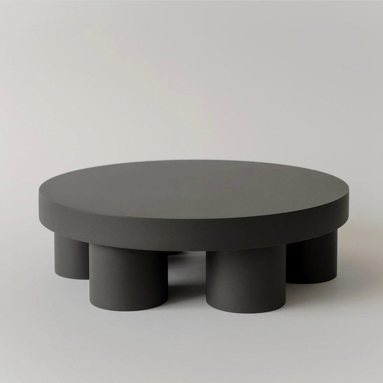 Contemporary Jesmonite Coffee Table, Pilotis Low Table by Malgorzata ...